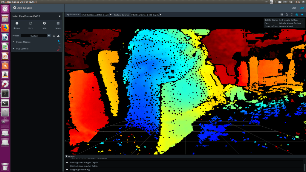 Integrating the Intel RealSense D435 with ROS – Robotics. And other ...